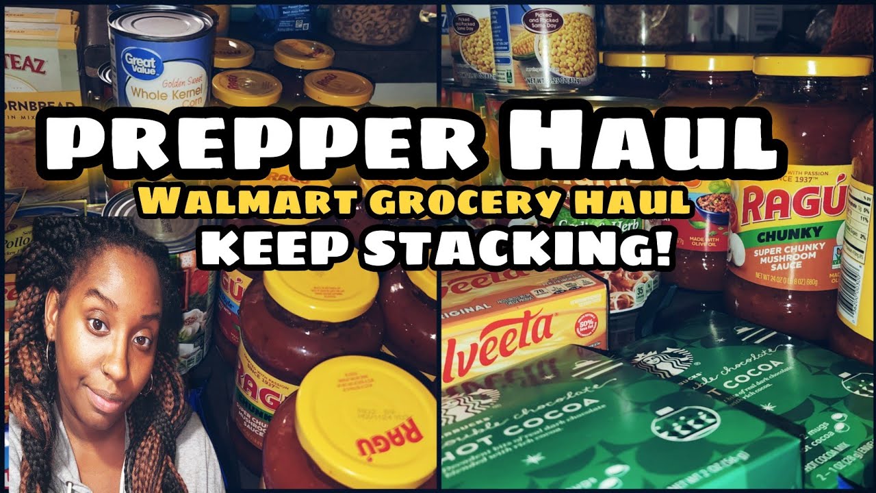 Prepper Pantry Grocery Haul| Stock Up Your Pantry For Upcoming Food ...