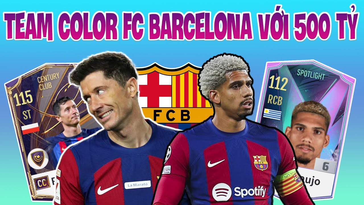 BUILD TEAM THEO TẦM GIÁ TRONG FC ONLINE #29 | TEAM COLOR FC BARCELONA ...
