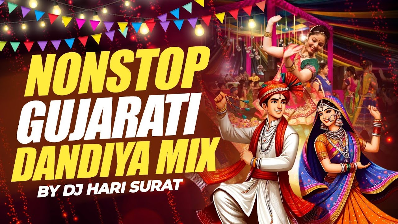 Dandiya Mix Non Stop 2024 | Gujarati Non Stop Dandiya Mix | Navratri ...