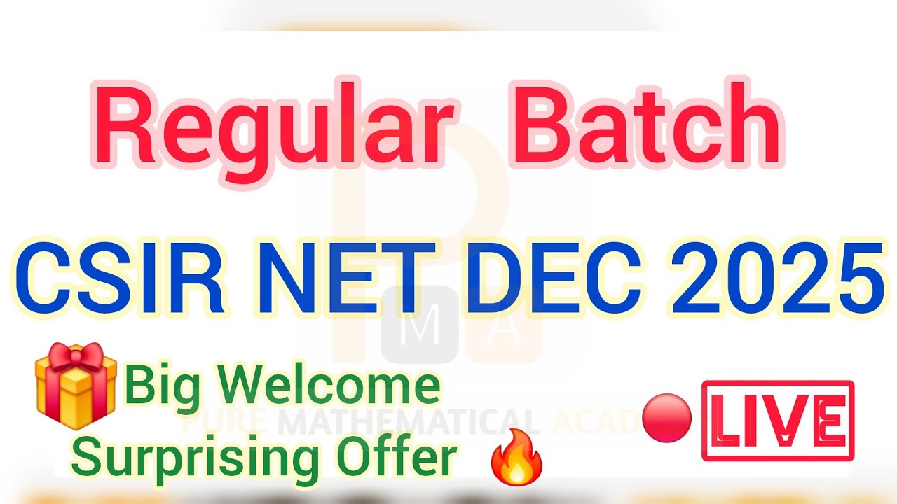 🚨 BIG ANNOUNCEMENT | 📢 PMA proudly launches its most awaited CSIR NET ...