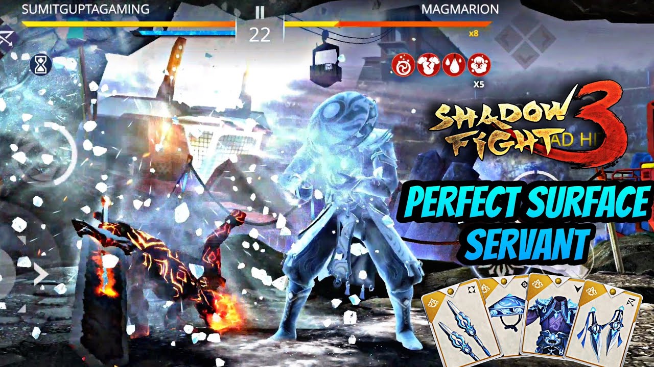 PERFECT SURFACE SERVANT REVIEW (4k 60FPS) - Shadow Fight 3 - YouTube