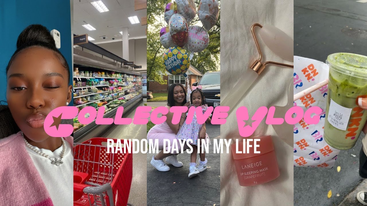 collective vlog :target run, getting back in routine,birthday celebrations - YouTube
