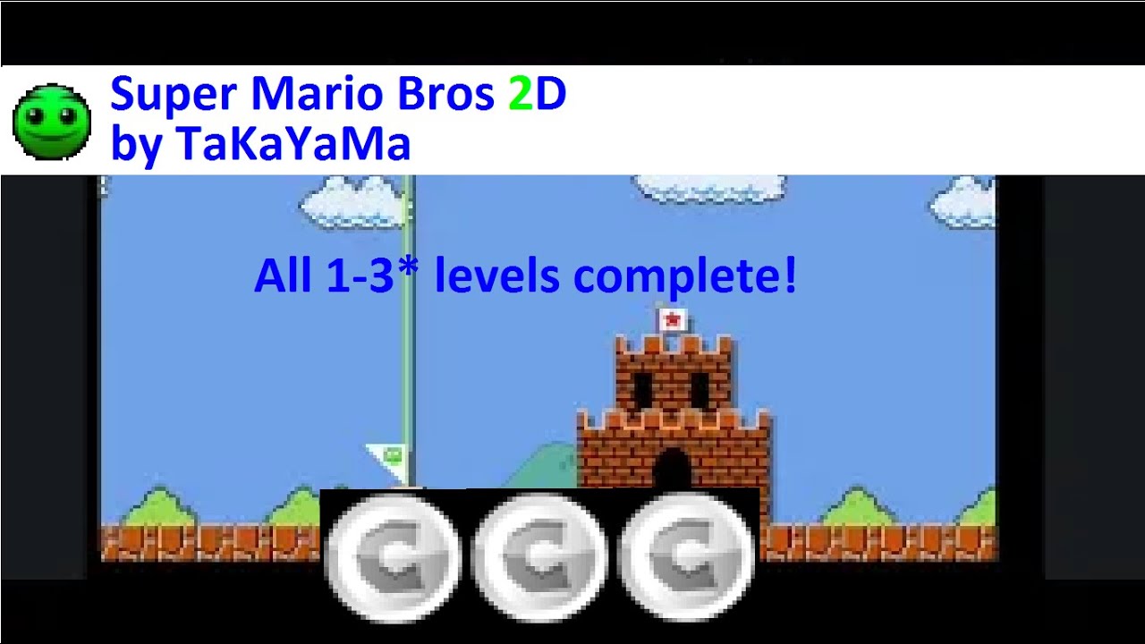 All 1-3* levels complete! Geometry Dash - Super Mario Bros 2D by ...