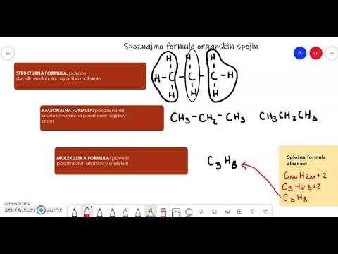 Formule organskih spojin - YouTube