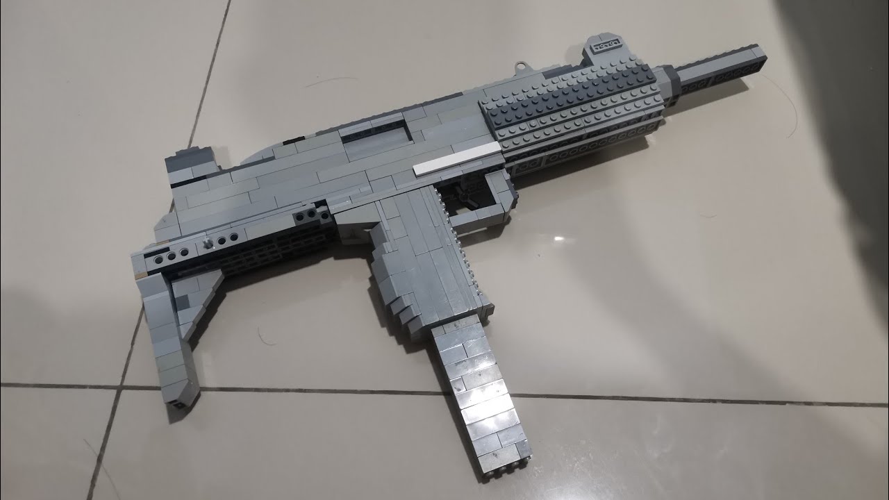 Lego SMG :UZI - YouTube