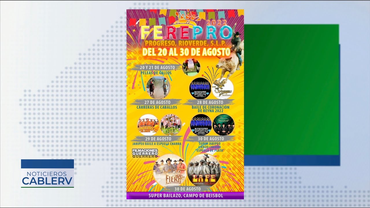 Todo listo para la fiesta patronal de Progreso en Rioverde, SLP - YouTube