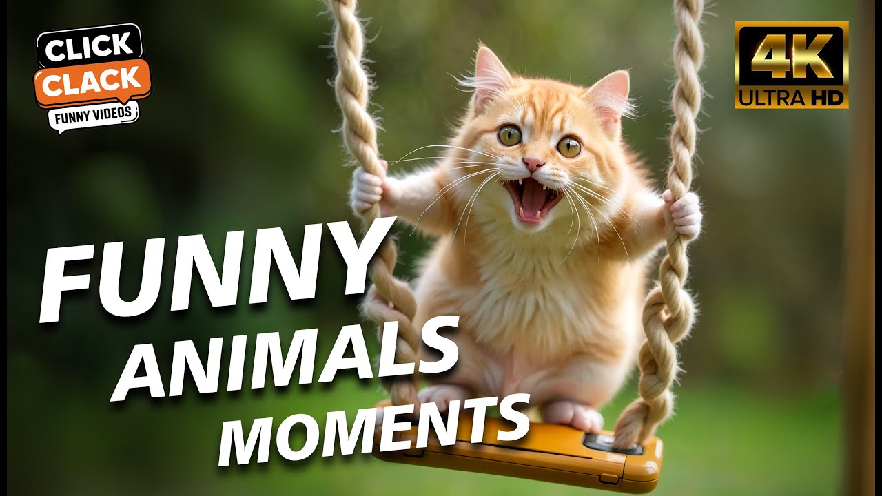 [4K] Unbelievably Funny Animal Moments: Surprising Antics You Have to ...