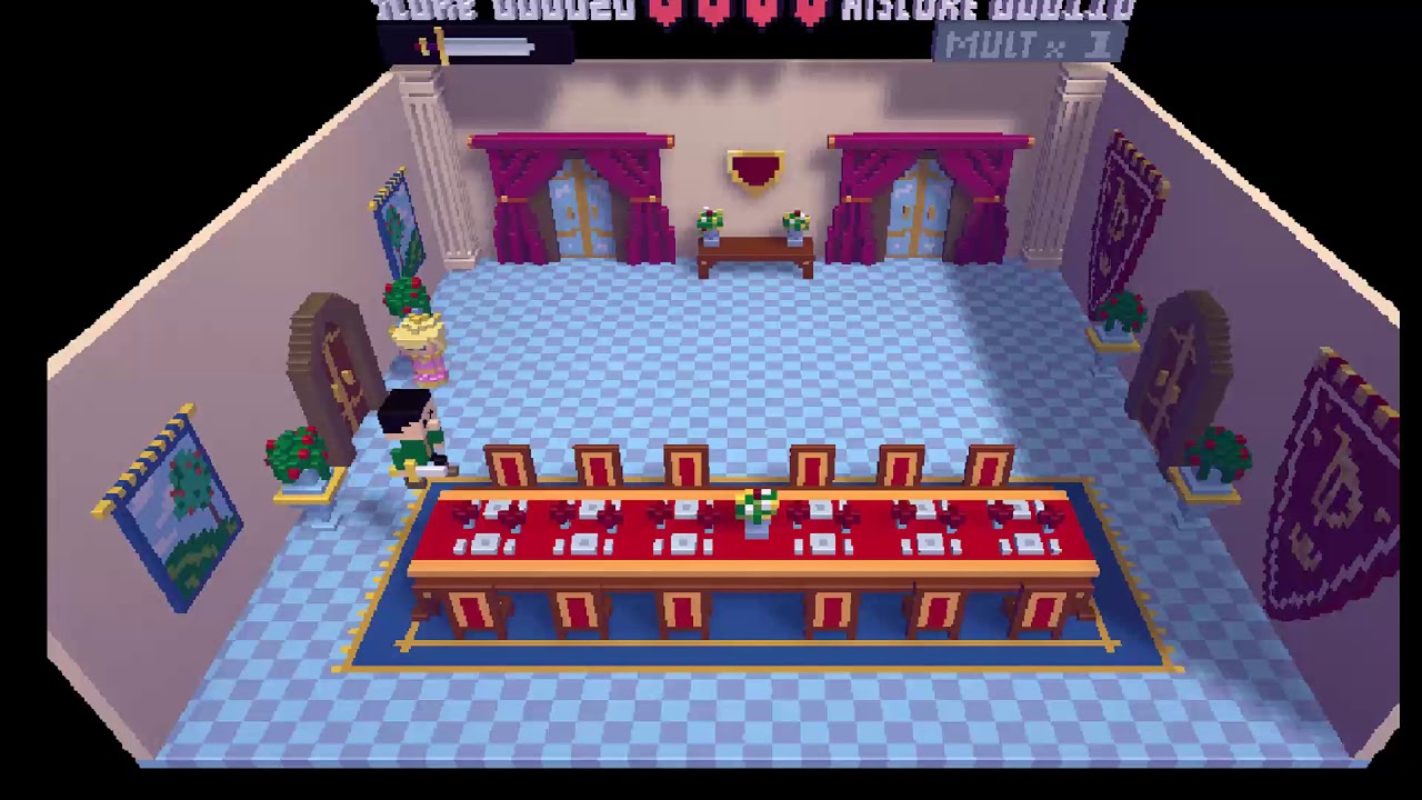 KING'S QUEST VOXEL REMAKE VOXATRON Fantasy Virtual Console Lexaloffle ...