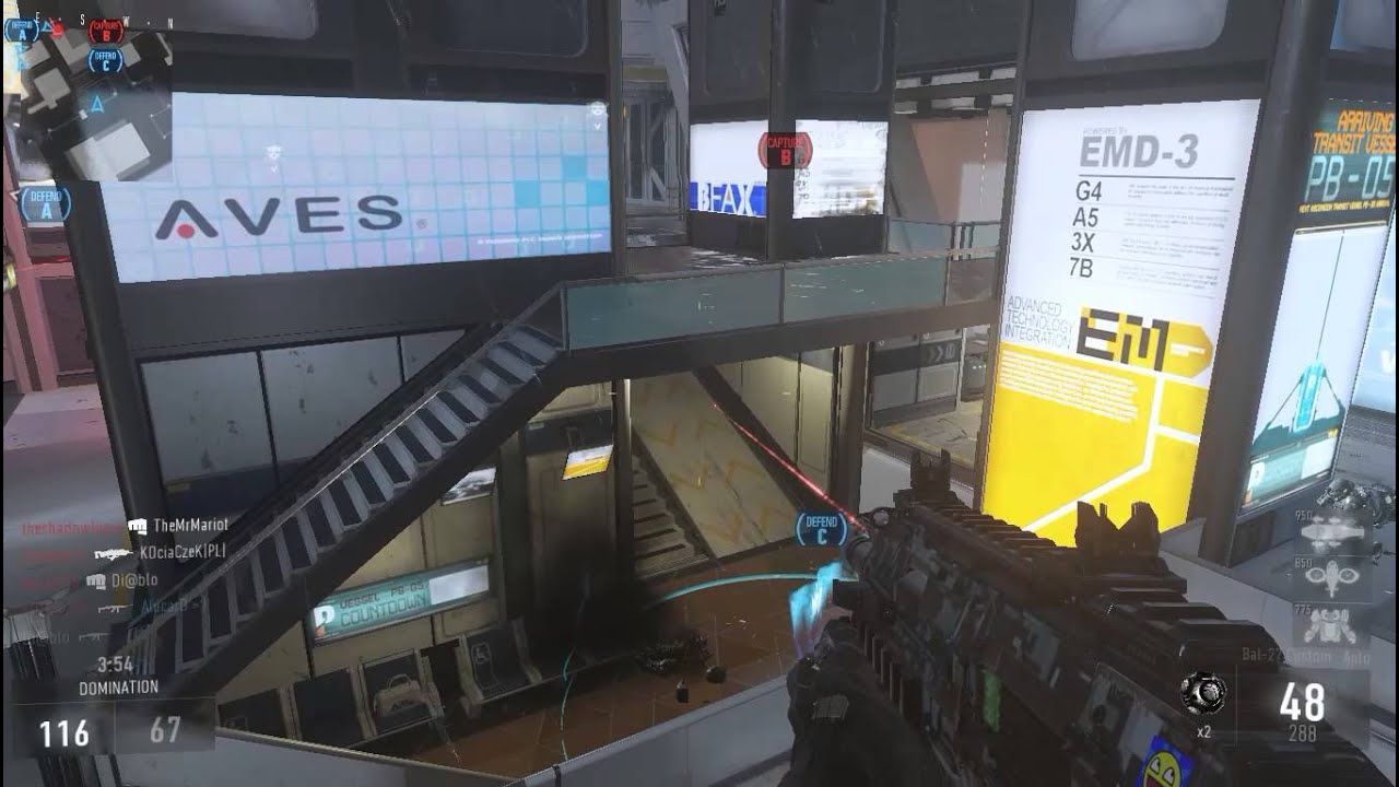 Call of Duty Advanced Warfare PC Steam Domination on Ascend Gameplay ...