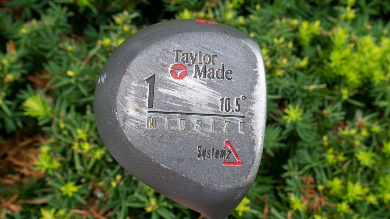 1993 Taylormade Midsize System 2 Driver - The Vintage Golfer - YouTube