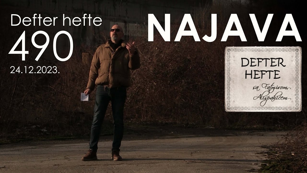 NAJAVA Defter hefte 490, 24.12.2023. - YouTube