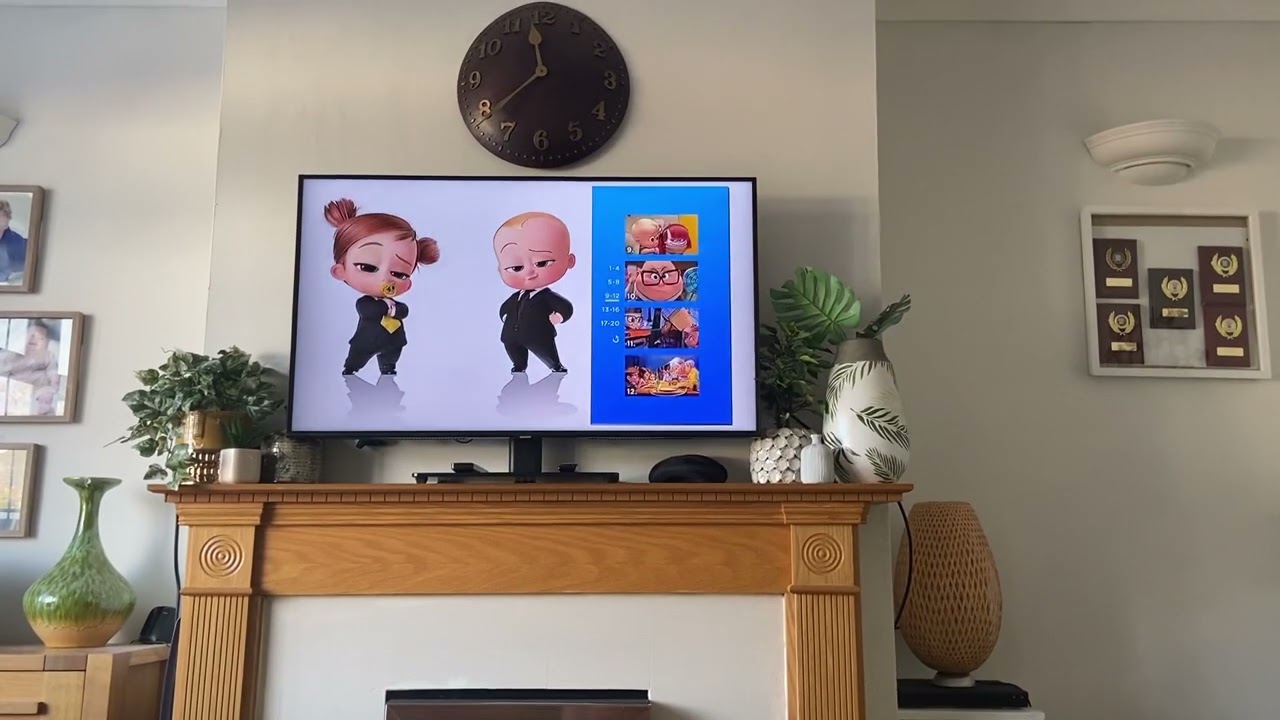 The Boss Baby 2 Family Business DVD Menu Walkthrough - YouTube
