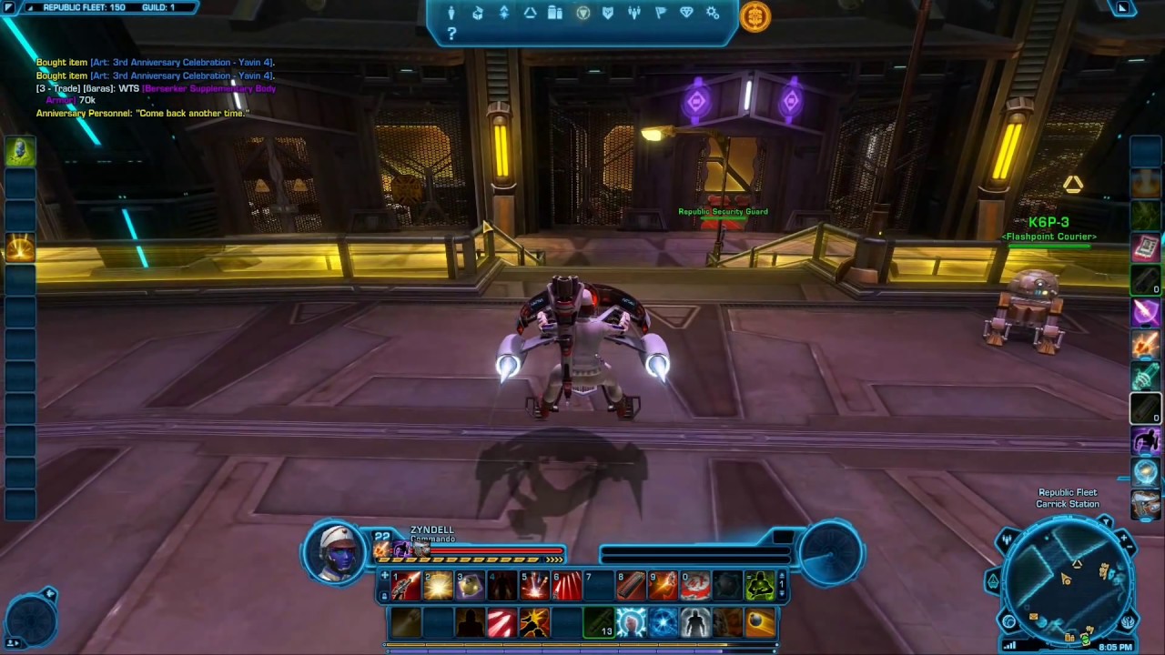 SWTOR Gameplay: Returning to SWTOR 2015 - YouTube