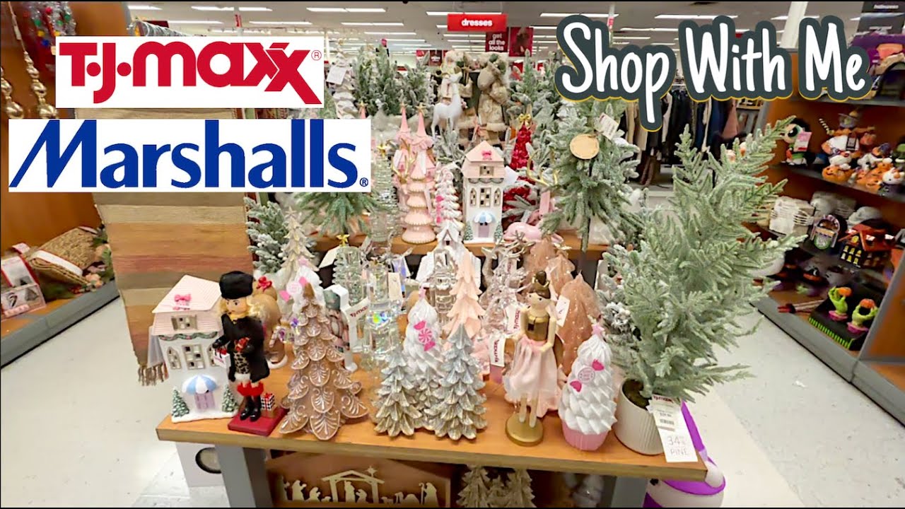 TJ MAXX & MARSHALLS #tjmaxx #marshalls #shopping #homedecor - YouTube