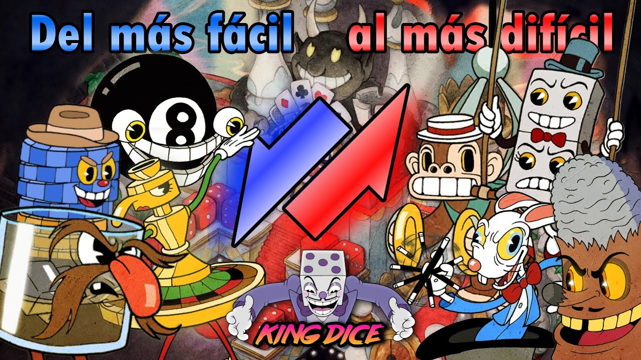 Mini-Jefes del Rey Dado/All Bets Are Off (Cuphead) - Del más fácil al ...