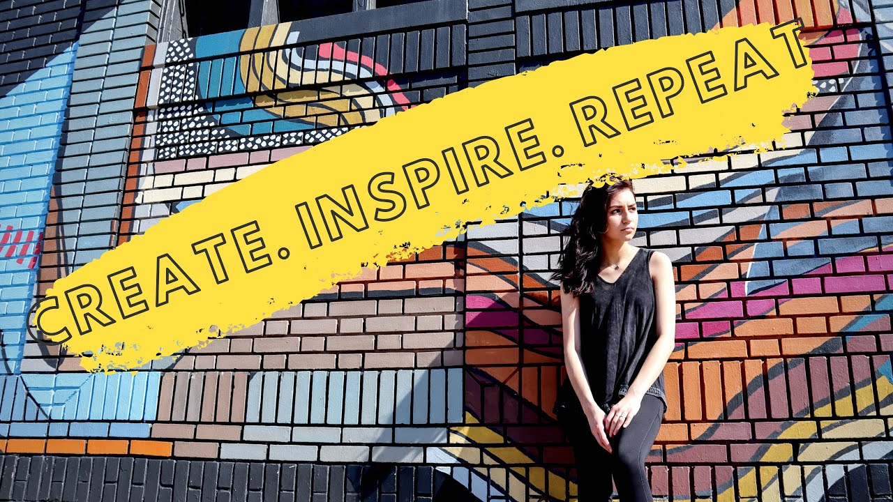 PHOTOSHOOT: CREATE.INSPIRE.REPEAT - YouTube