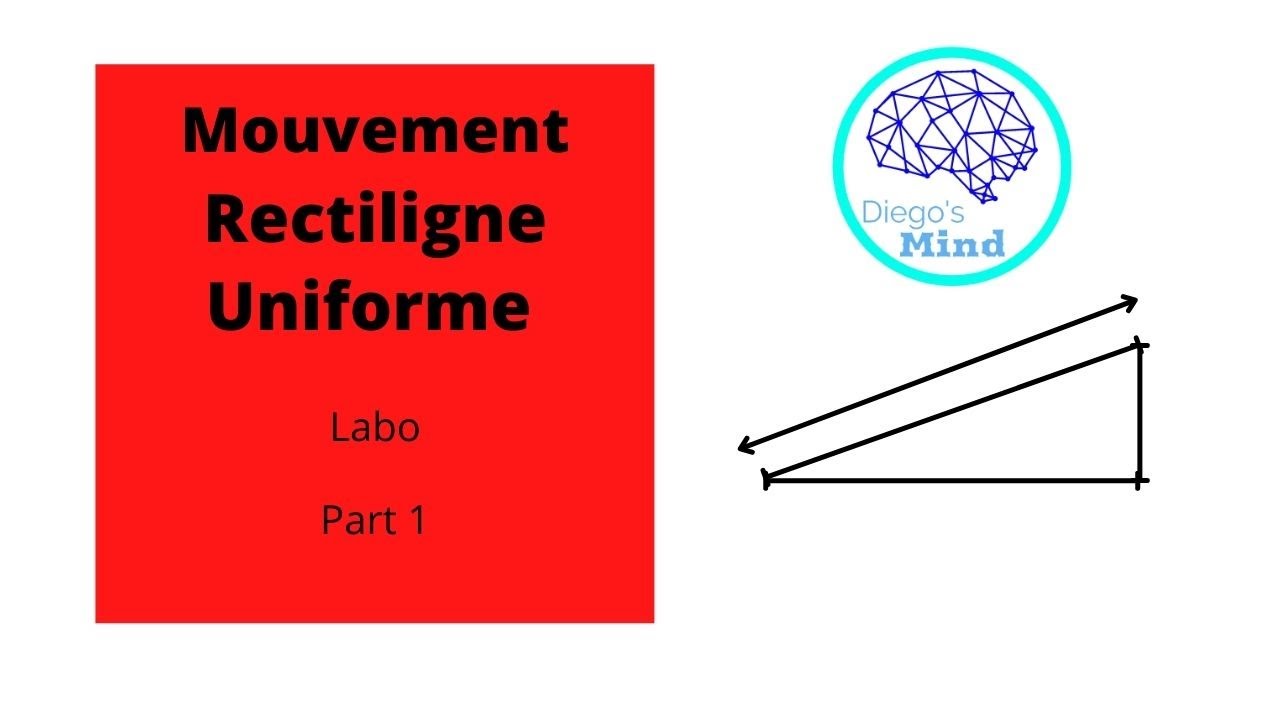 Mouvement Rectiligne Uniforme (labo) partie 1 - YouTube