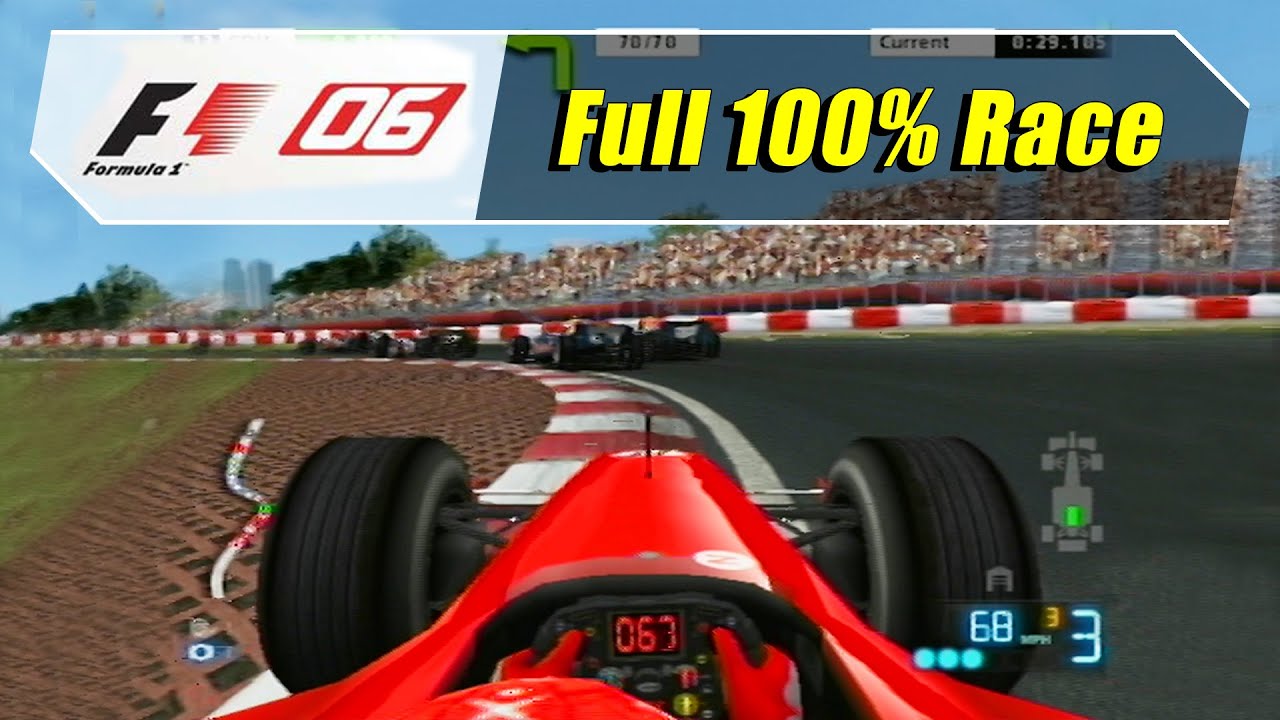 Formula One 06 (PS2) - Driving Full 100% Race - No Pitstops (1080@60 ...