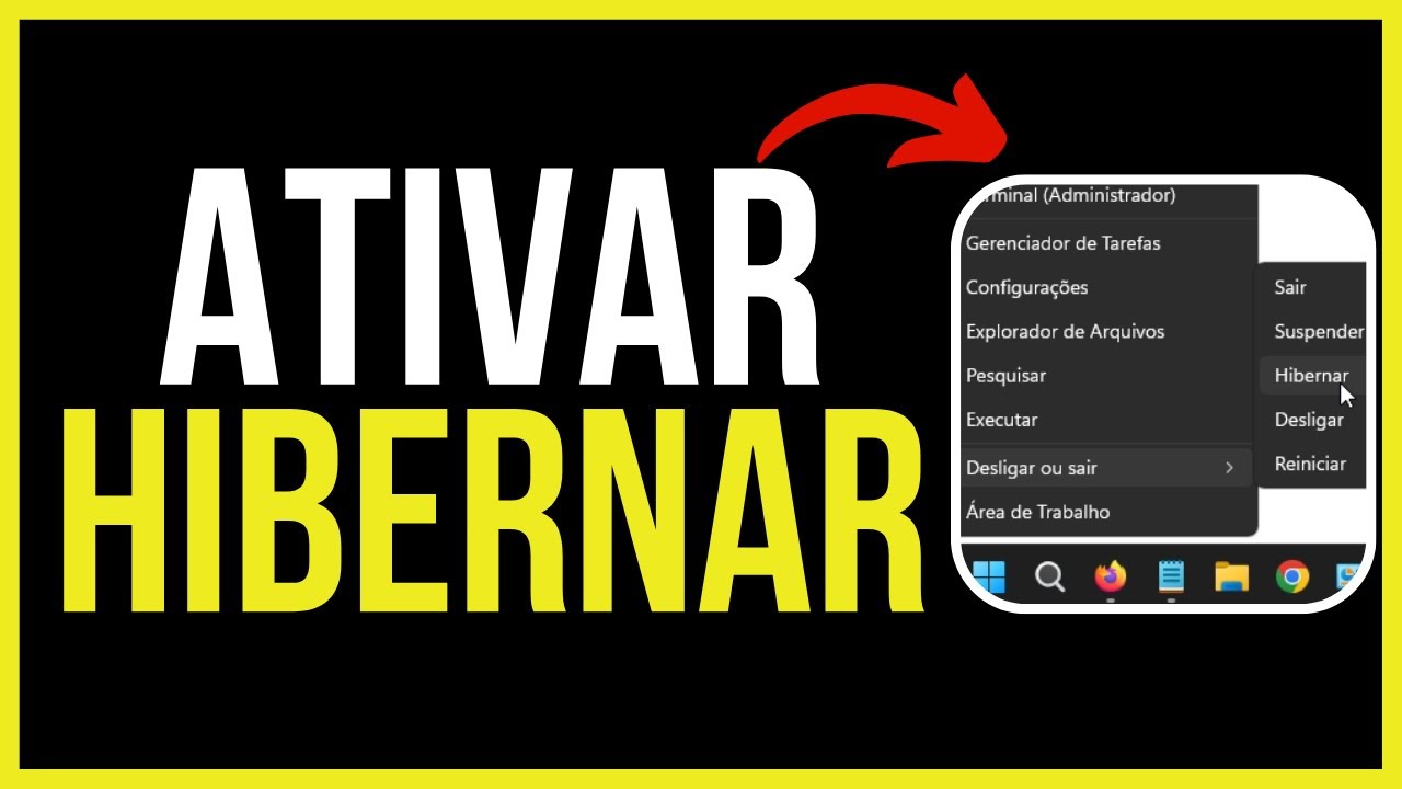 Como Ativar Hibernar no Windows 11 (Botão Hibernar Sumiu? Veja Como ...