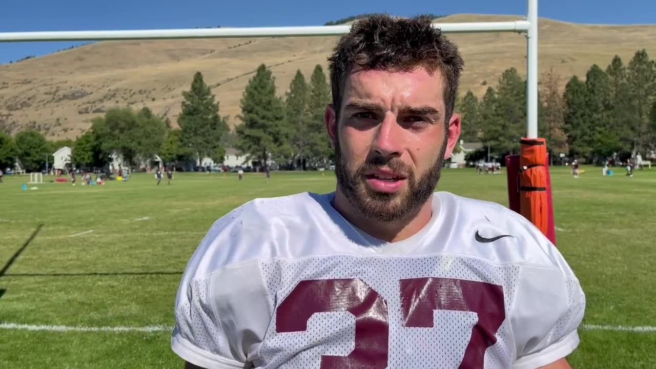 Montana's Levi Janacaro, Alex Gubner recap first week of camp - YouTube