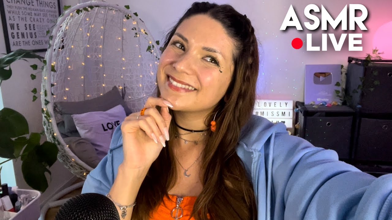 LIVE w/ ASMR Miss Mi ♡ 1H KOPFKRIBBELN ♡ Time for TinglezZz - YouTube