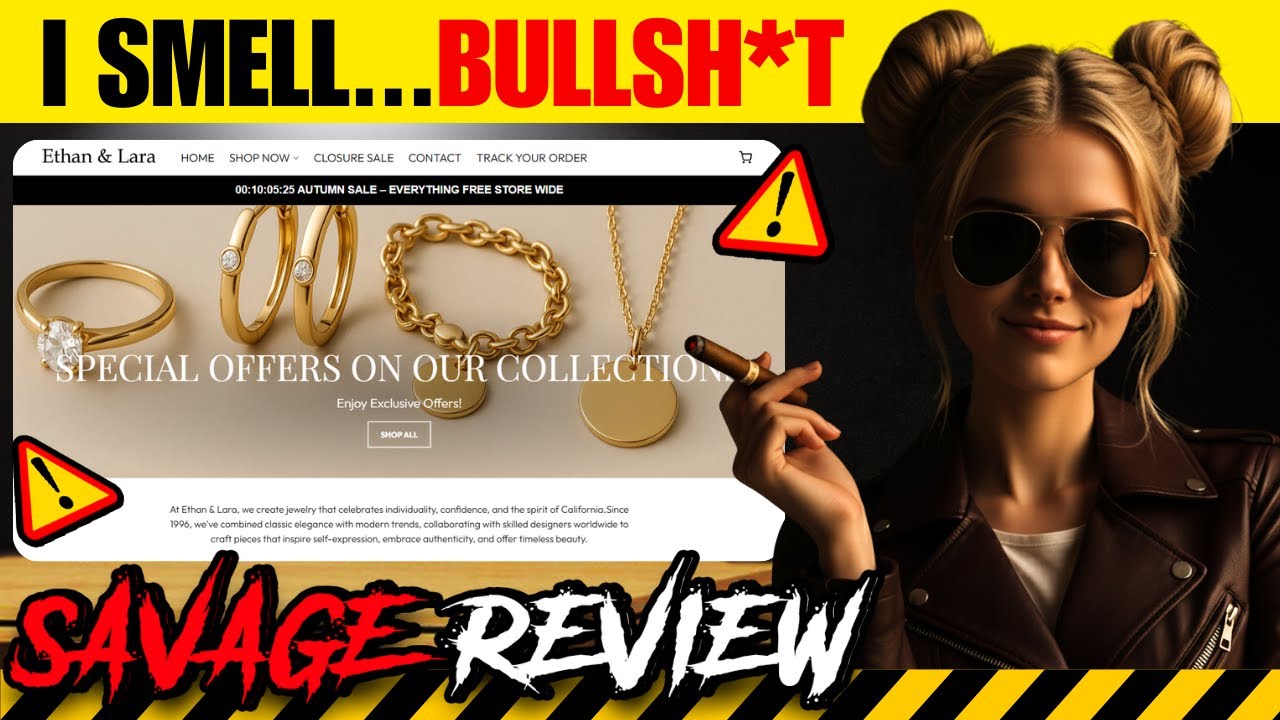 Ethan & Lara Jewelry Review: Why This "1996" Store Was Registered Last ...