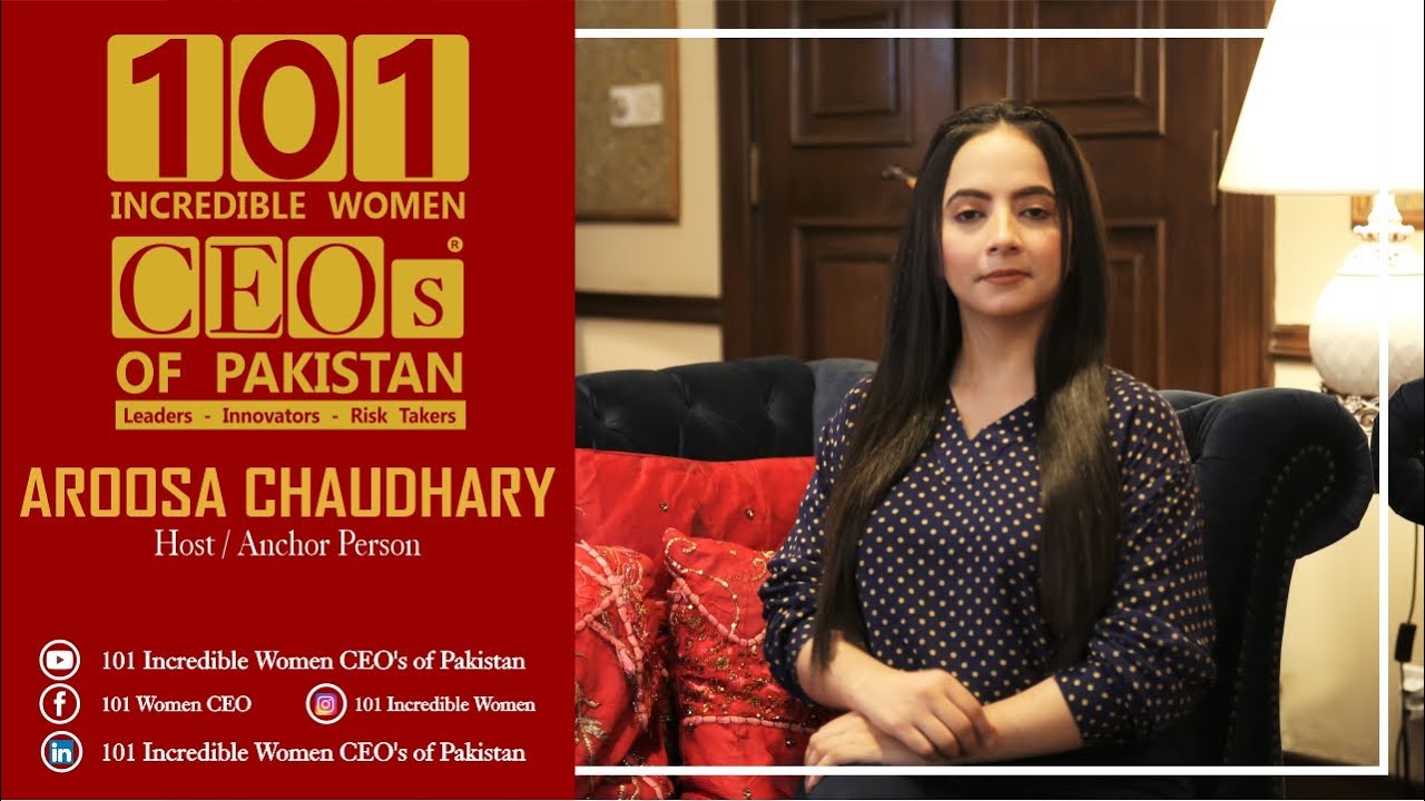 Interview with Ms. Aroosa Chaudhary (Host/Anchorperson) - YouTube