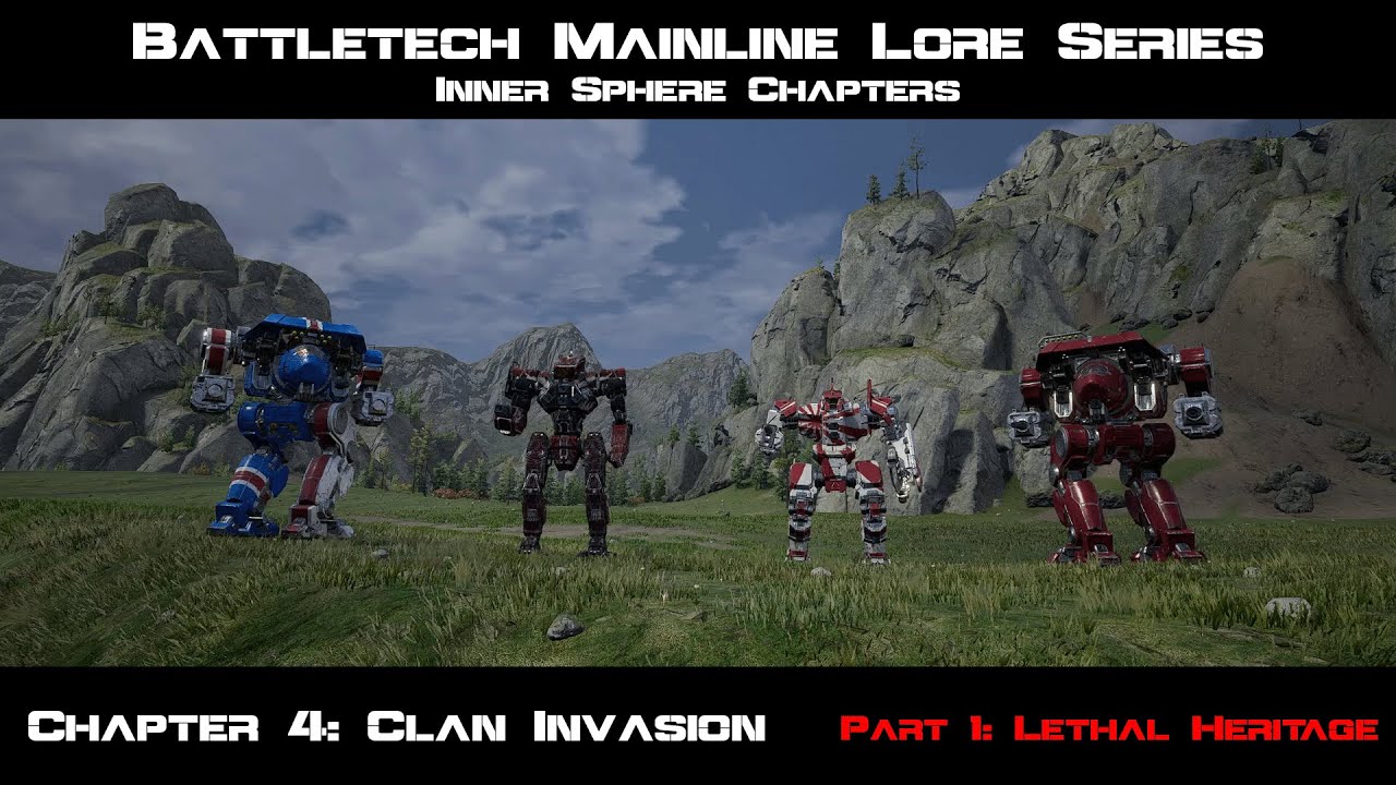 Battletech Lore: Inner Sphere Chapter #4: Clan Invasion (Part 1: Lethal ...