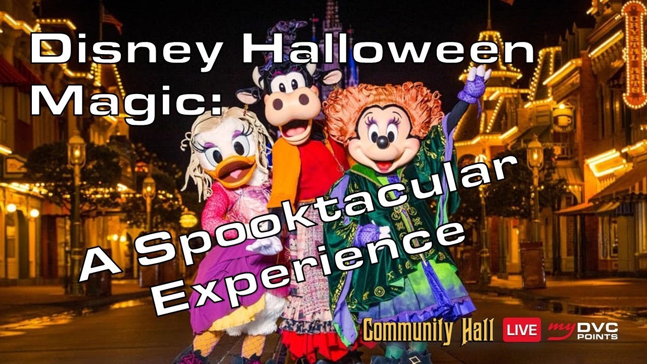 Disney Halloween Magic: A Spooktacular Experience! - YouTube
