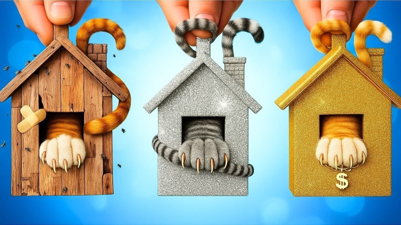 Secret Cat House Makeover | Building a Cozy Home for My Pets by 123 GO ...