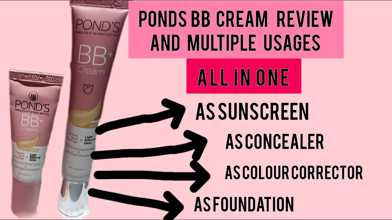 Ponds BB cream with multiple benefits | ponds BB cream honest review ...