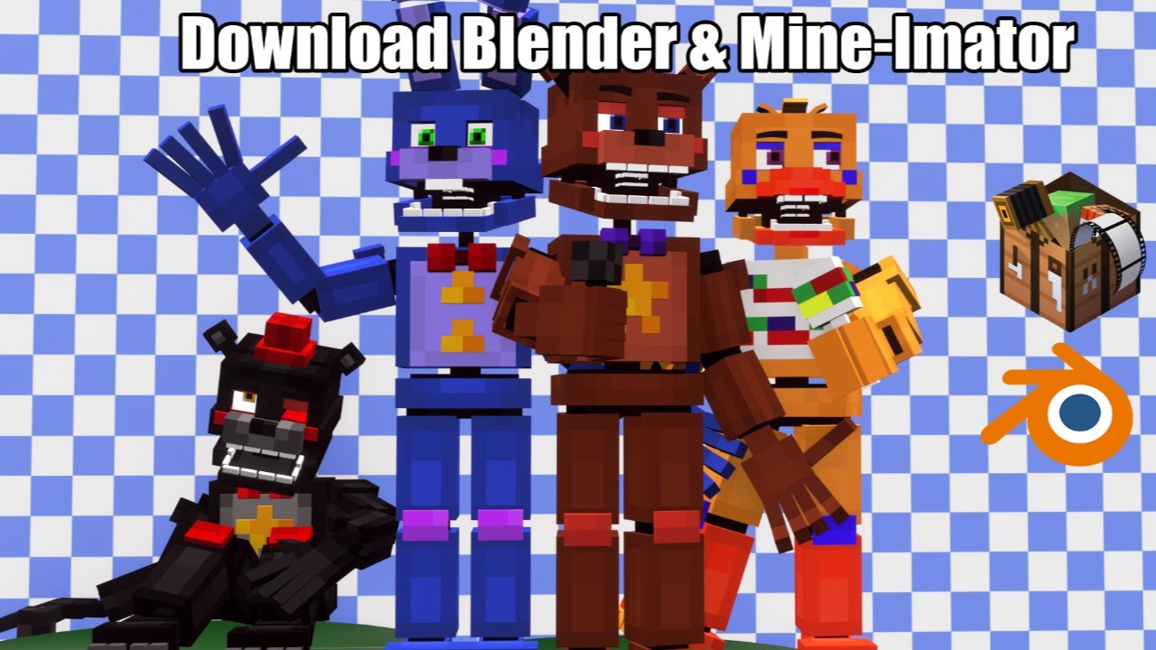 EnchantedMob Remake Five Nights at Freddy's Pizza Sim Animatronic Rigs ...