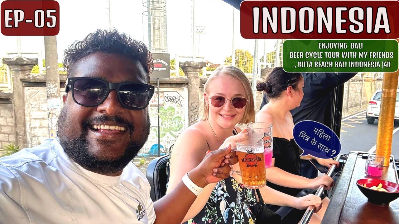 Bali Beer Cycle Tour #Indonesia EP-05 - YouTube
