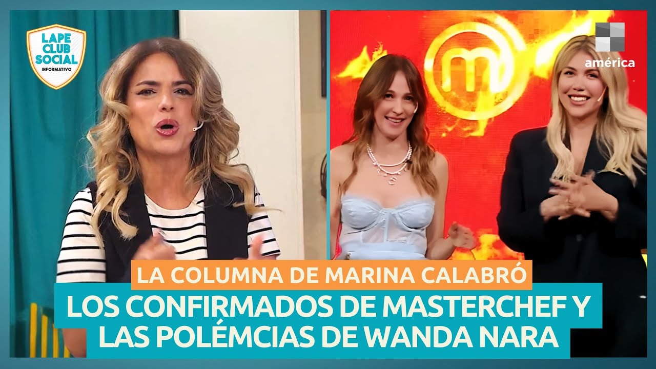 🔴WANDA NARA CONFIRMÓ LOS INVITADOS DE SU REALITY: LA COLUMNA DE MARINA ...
