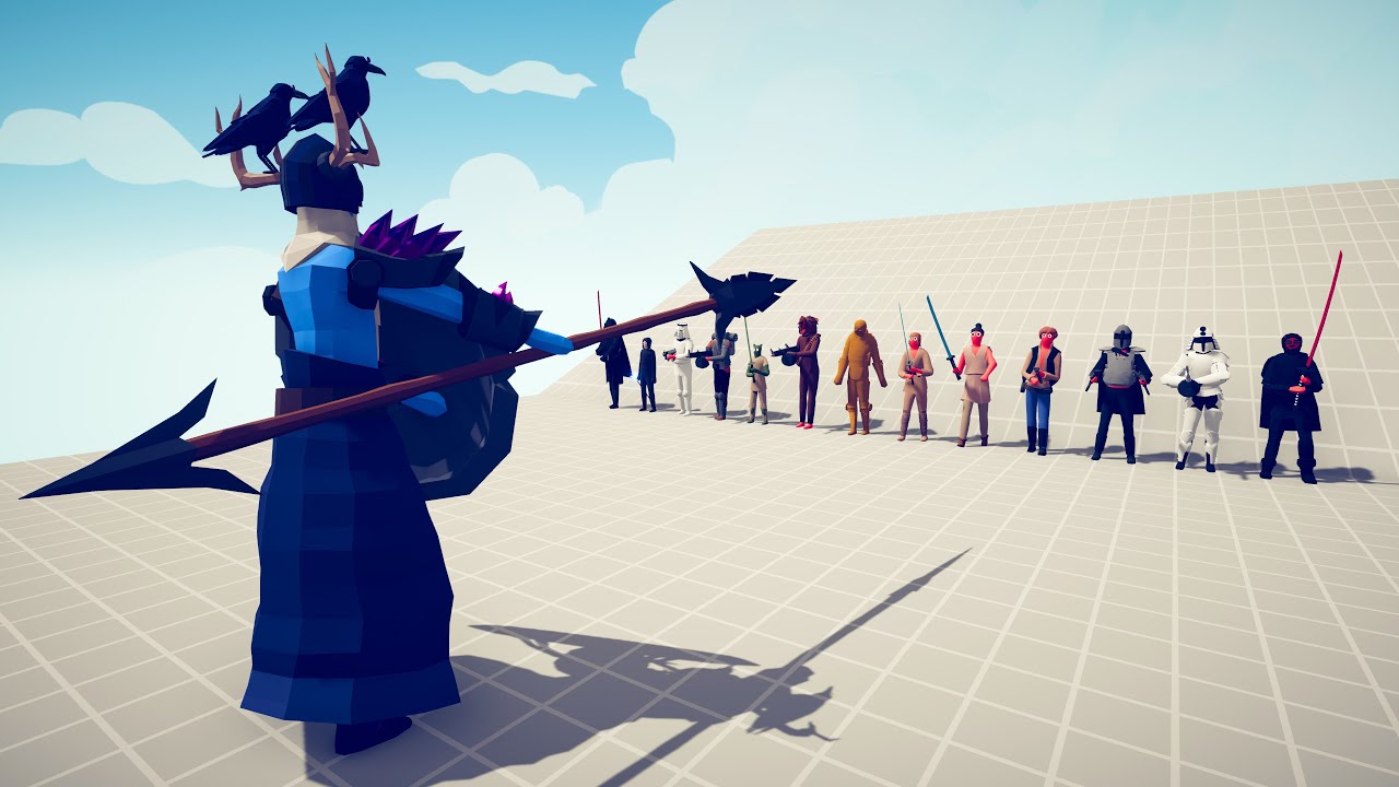 ODIN vs STAR WARS Team - Totally Accurate Battle Simulator TABS - YouTube