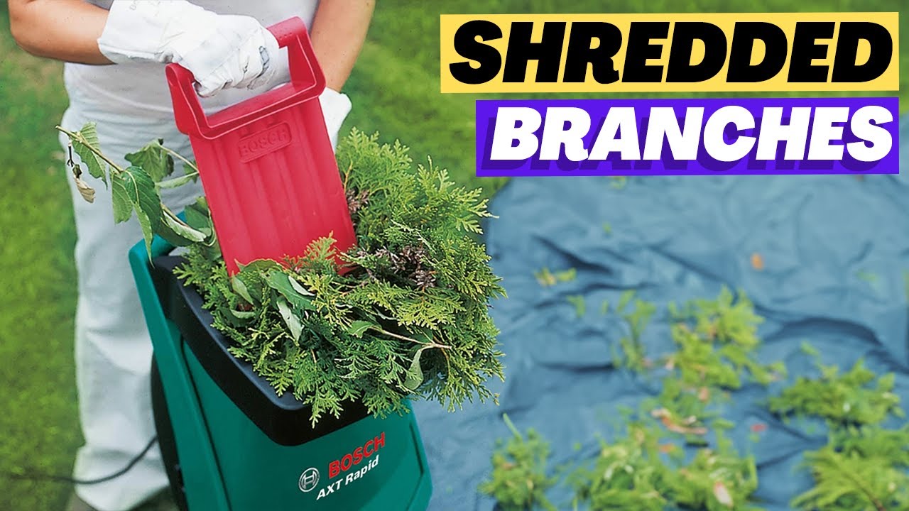 The Perfect & Efficient Wood Chipper: Bosch AXT Rapid 2200 | Review ...