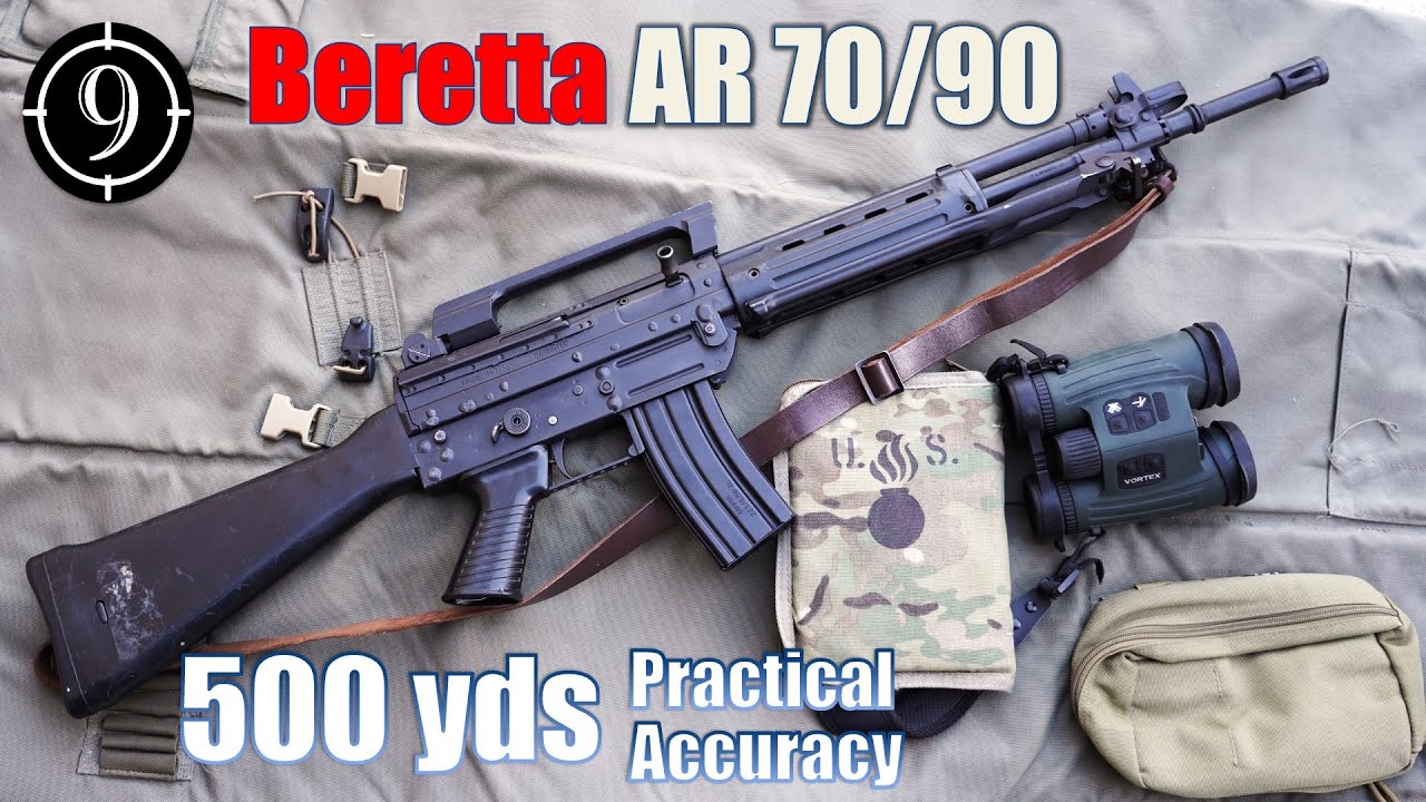 Beretta AR 70/90 to 500yds: Practical Accuracy - YouTube