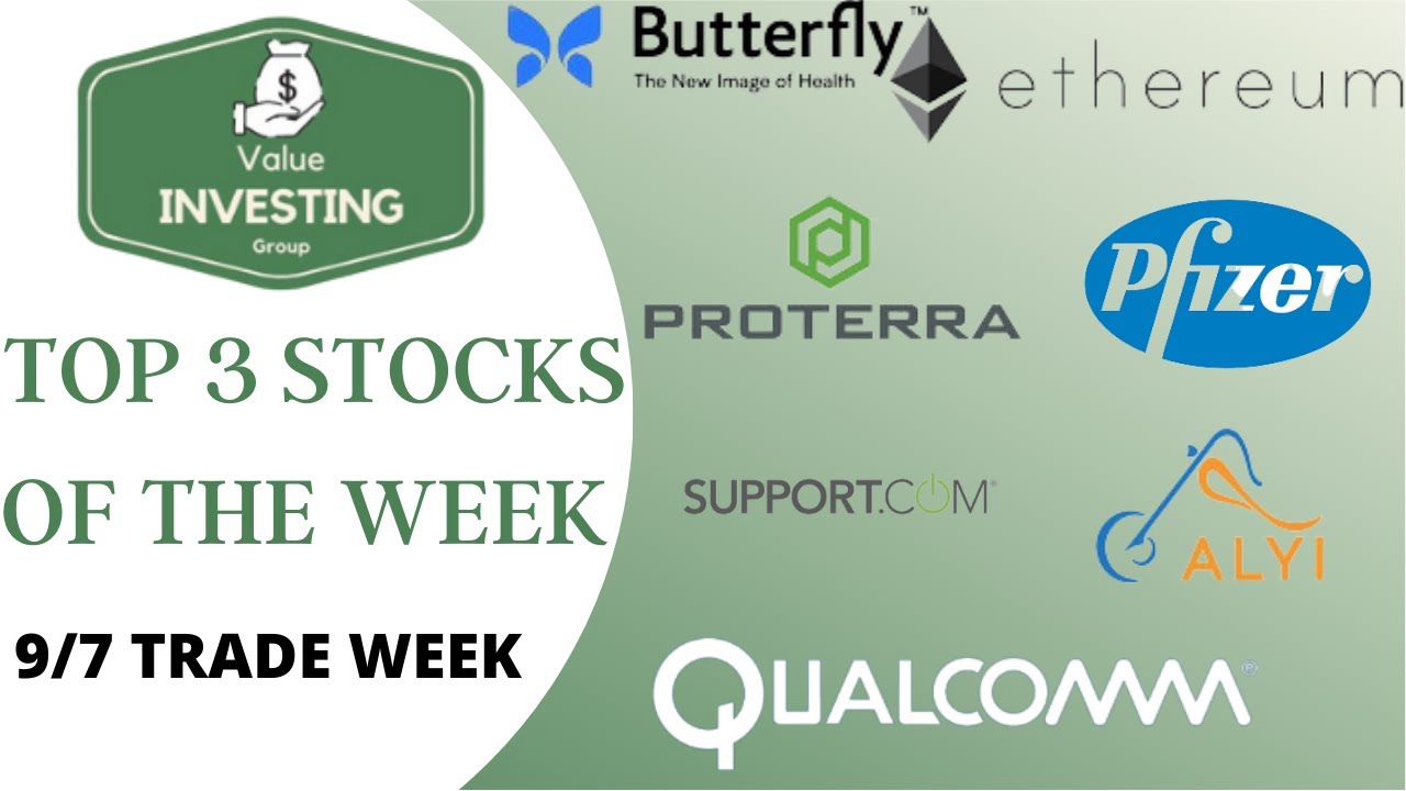 Top Stocks For This Week! 🚀$PFE,$ETH.X,$QCOM,$DB,$ASXC,$SPRT,$BBIG ...
