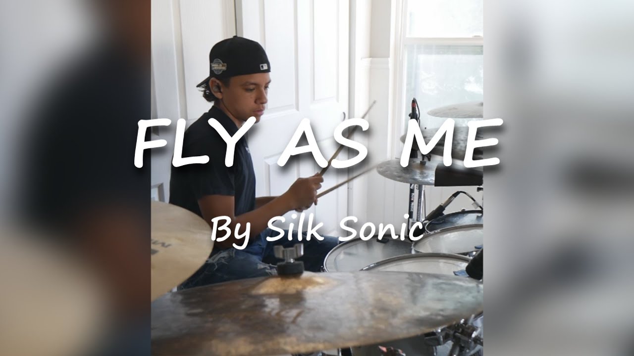 Fly As Me - Bruno Mars, Anderson .Pakk, Silk Sonic - Drum Cover - YouTube