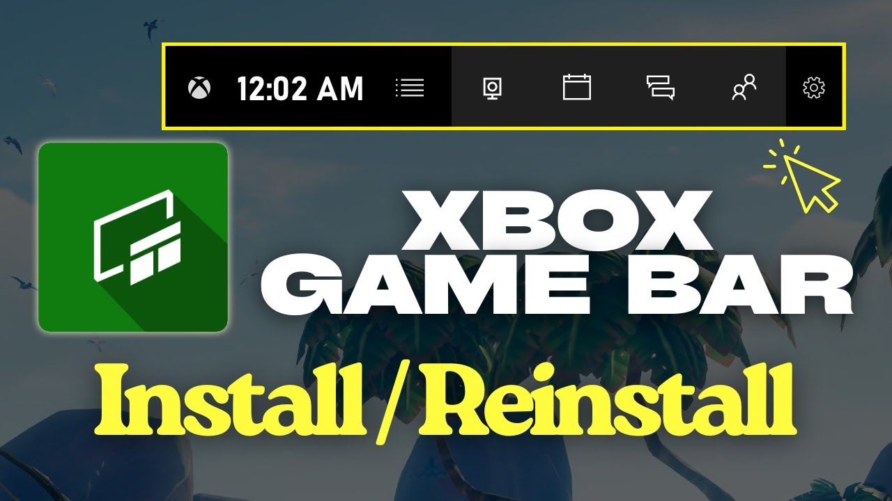 How To Install Or Reinstall Xbox Game Bar In Windows 11/ 10 - YouTube