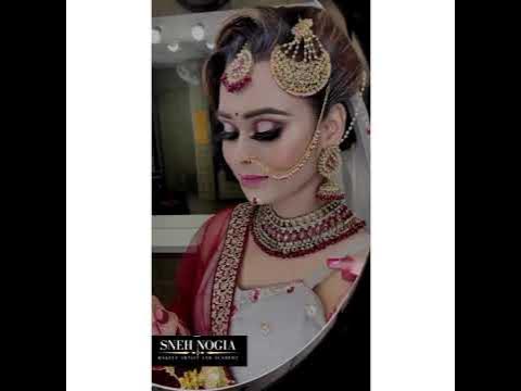 Bridal Makeup l Sneh Nogia Makeup Artist #shorts II Subscribe for more looks - YouTube