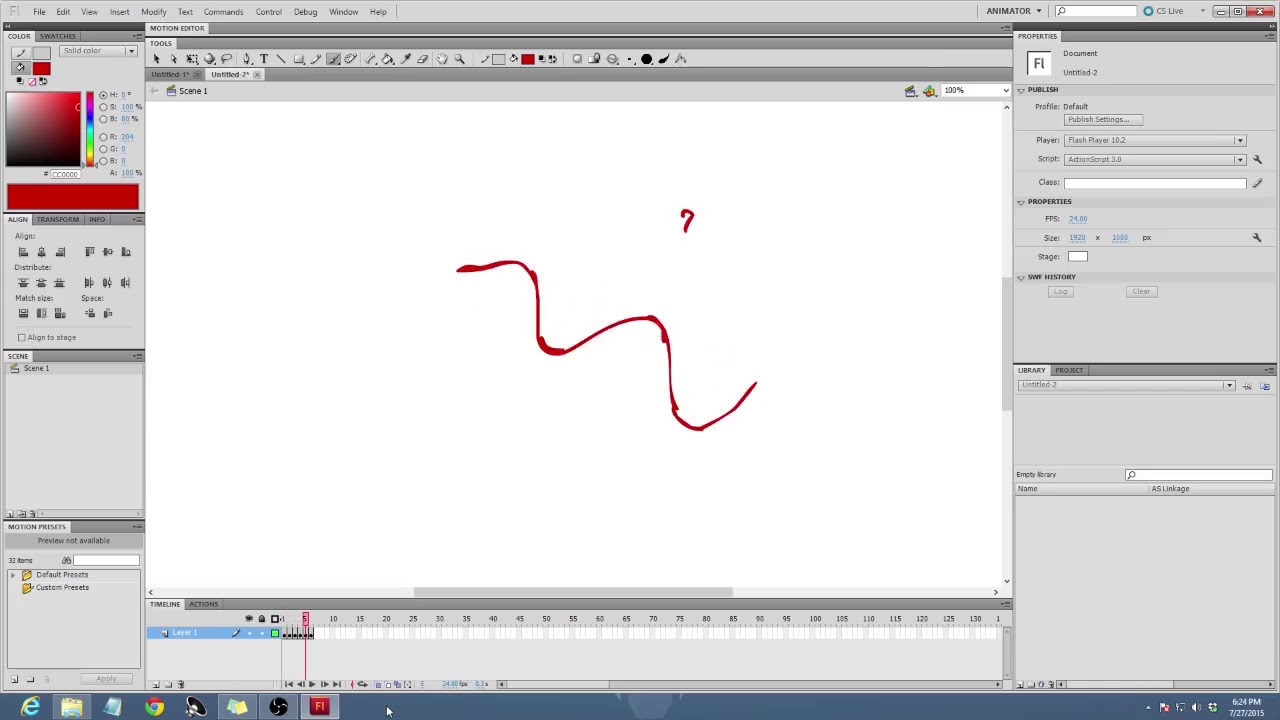 2D Animating a Wave - YouTube