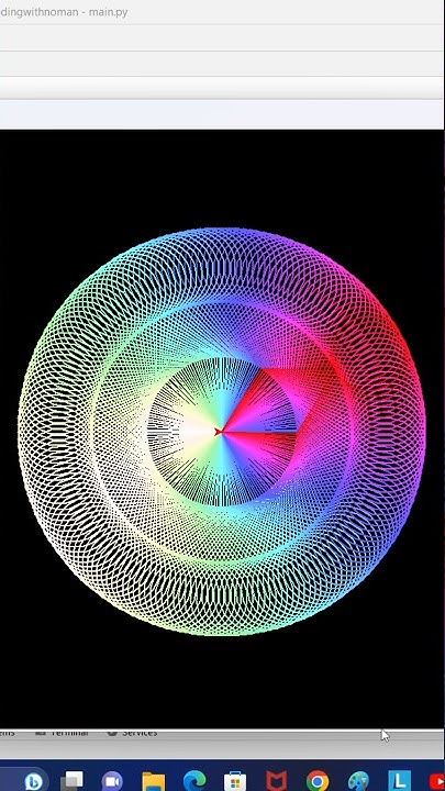 Create Amazing python turtle design tutorial 🤔 watch now #python #turtle #codingwithnoman # ...