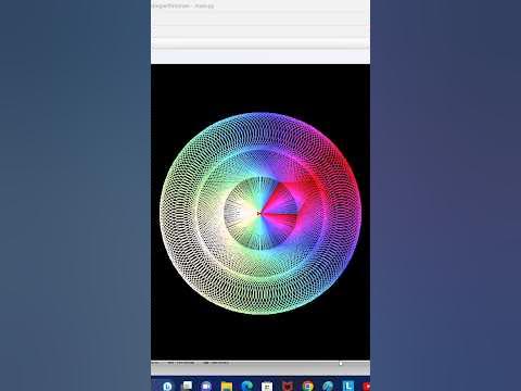Create Amazing python turtle design tutorial 🤔 watch now #python #turtle #codingwithnoman # ...