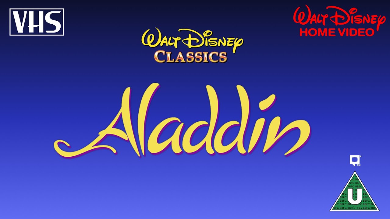 Closing to Aladdin UK VHS (1994) - YouTube