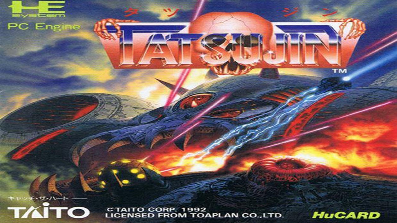 Tatsujin - TurboGrafx 16 Walkthrough: Retro Vertical Shmup Excellence ...