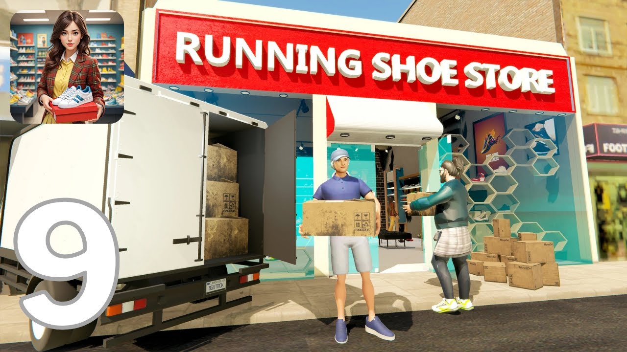 Shoe Store Simulator Game - Gameplay Walkthrough Part 9 - Fast-Paced ...
