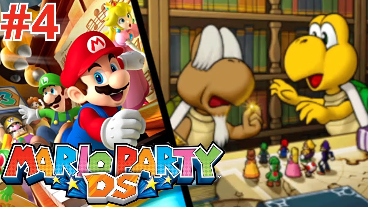 SALVANDO al ABUELO de KOOPA - mario party ds modo historia parte 4 ...