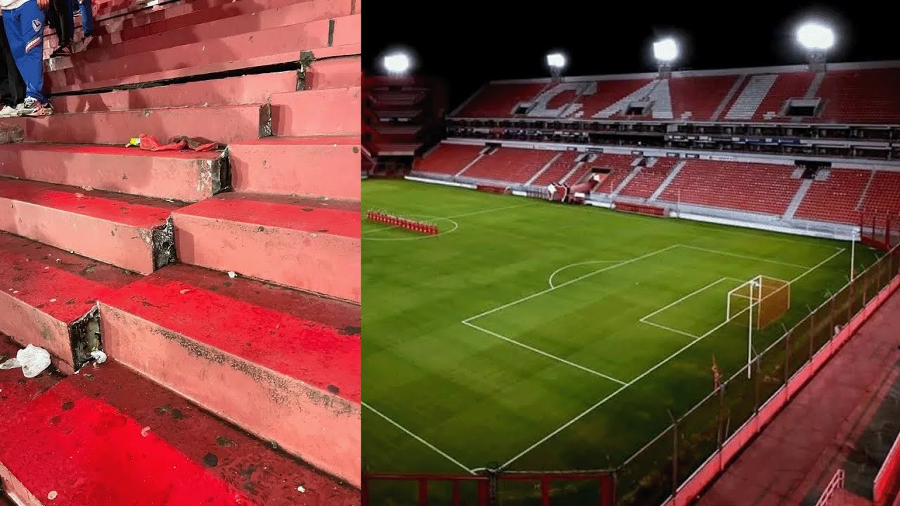 Inspección de urgencia en la cancha de Independiente por posibles ...