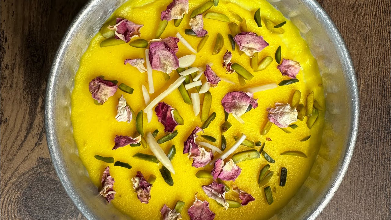 FERINI PERSIAN SAFFRON DESSERT @PATOGLONDON - YouTube
